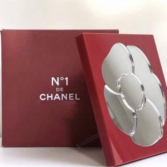 CHANEL | Accessories | Chanel Camellia Desk Mirror | Poshmark